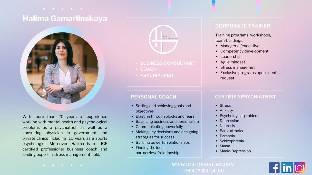 About me – Halima Gamarlinskaya